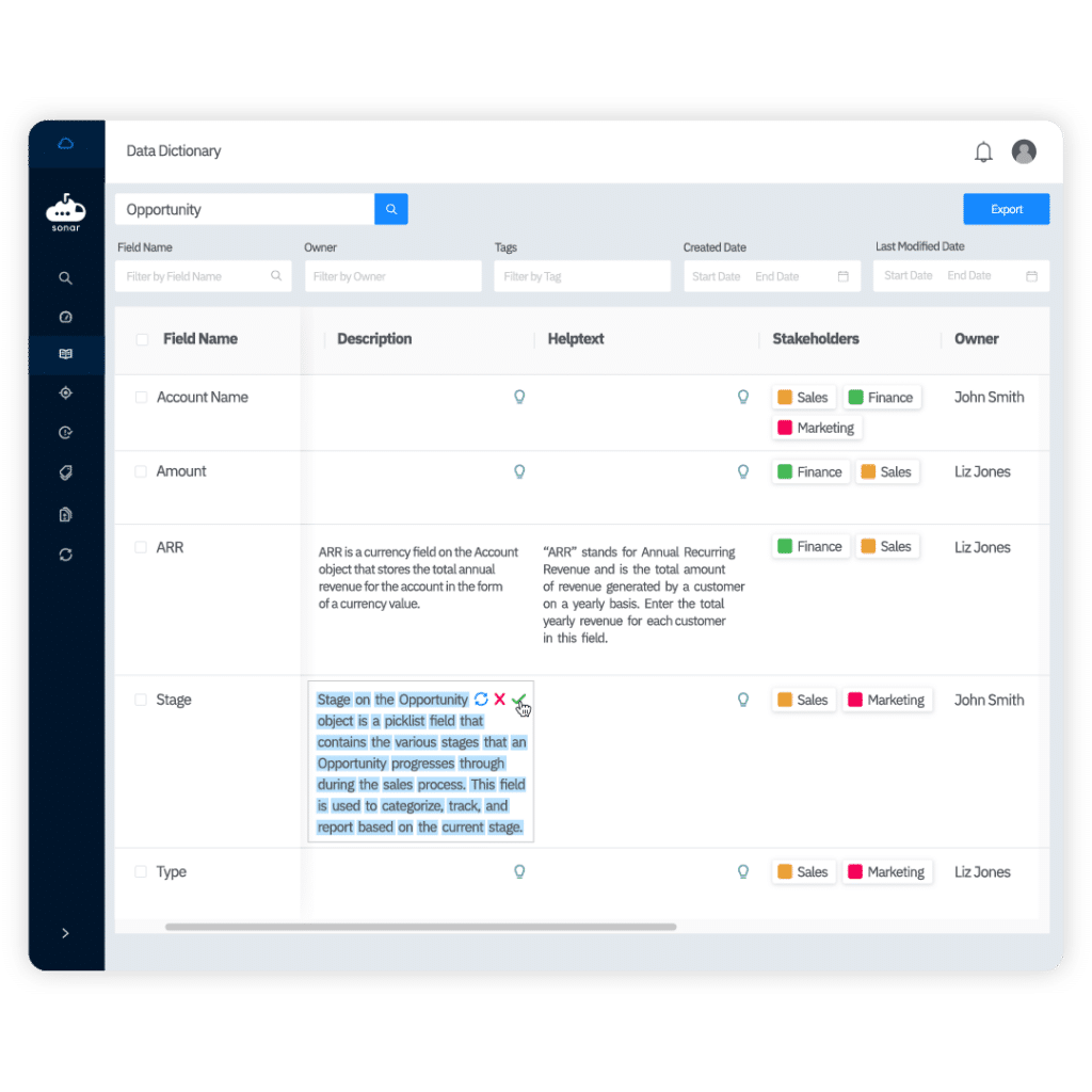 Data Dictionary For Salesforce Metadata Featuring ChatGPT Data Dictionary For Salesforce Metadata Featuring ChatGPT